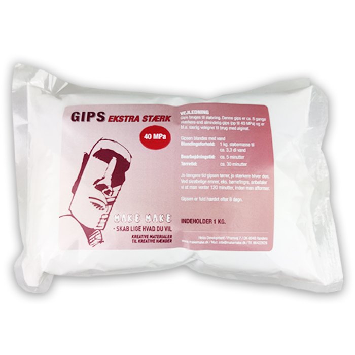 1 Kg Extra Starker Gips Für Abdrücke Hier Kaufen